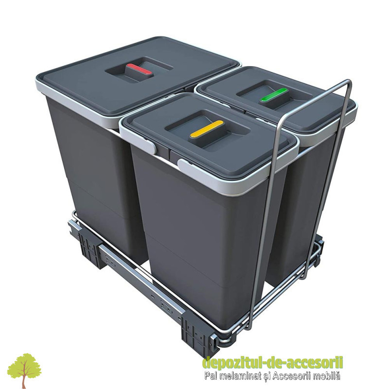Cos de gunoi multiplu Elletipi PF01 34B1 2x8L +1x18L